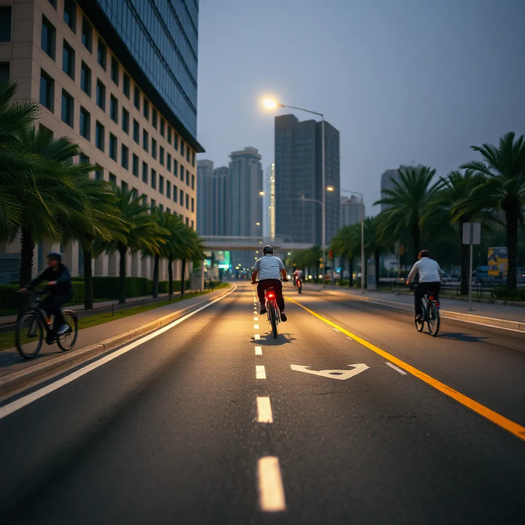Cycle Tracks in Dubai: Infrastructure and Future Potential