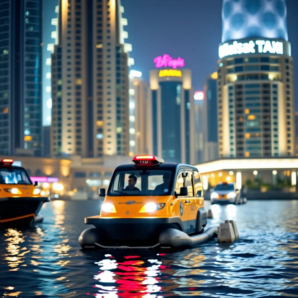 Discovering RTA Water Taxi Routes in Dubai Marina