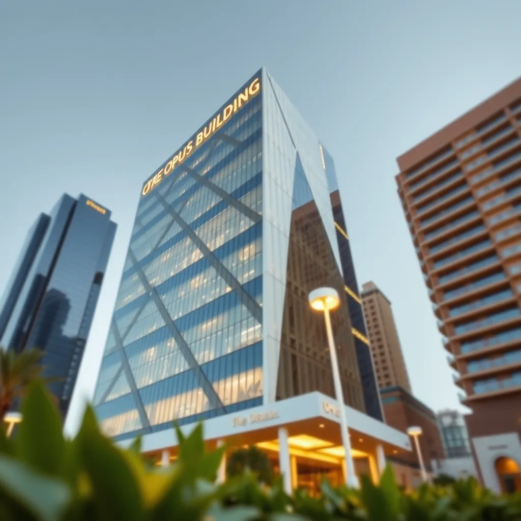 Opus Building in Business Bay: Architectural Marvel